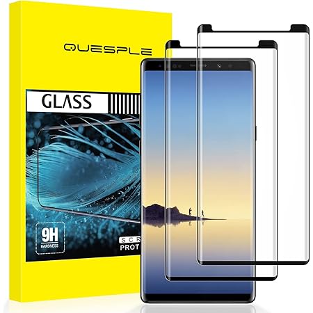 Amazon.com: amFilm Glass Screen Protector for Samsung Galaxy Note 8 ...