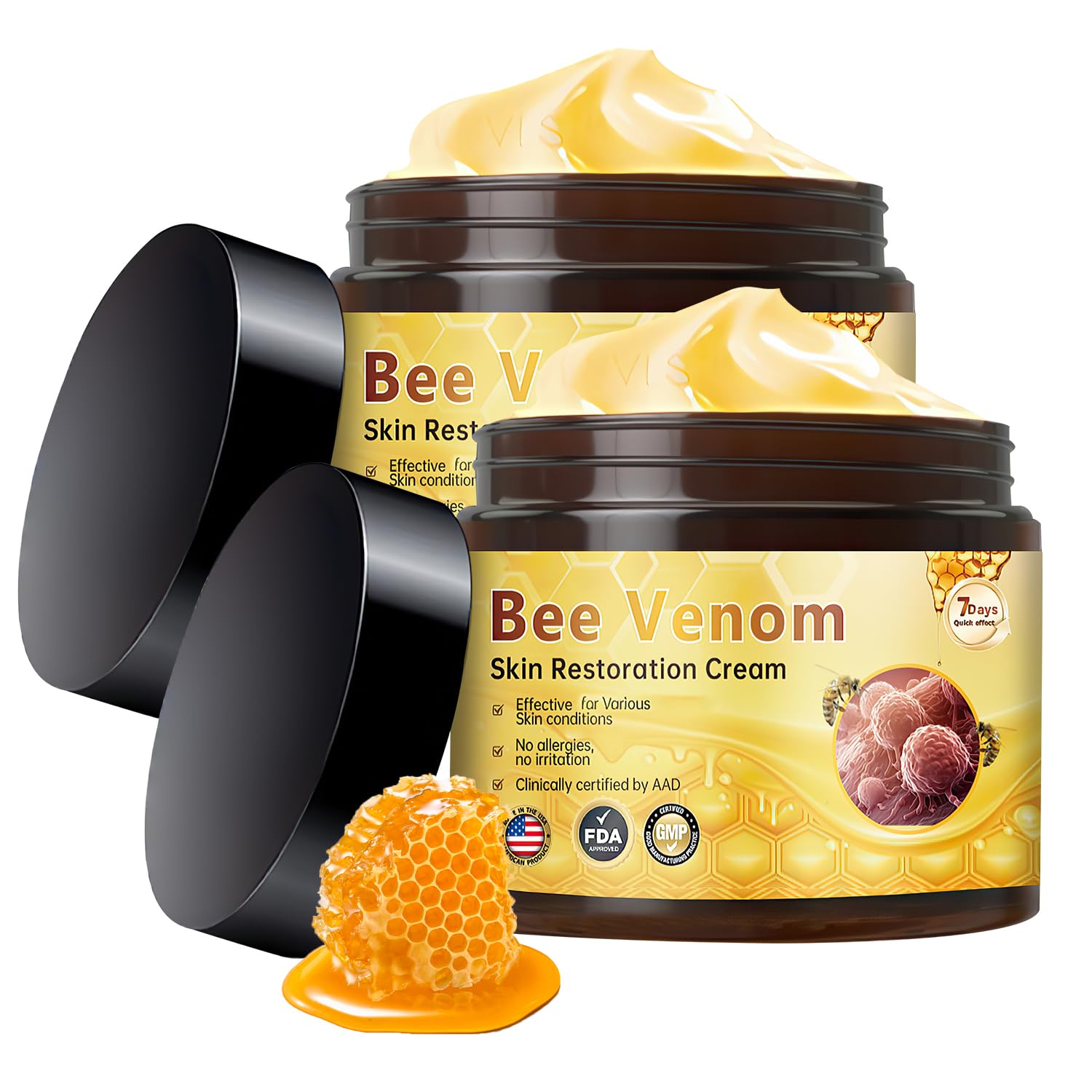 Snapklik.com : Eltolent Bee Venom Skin Restoration Cream, Professional ...