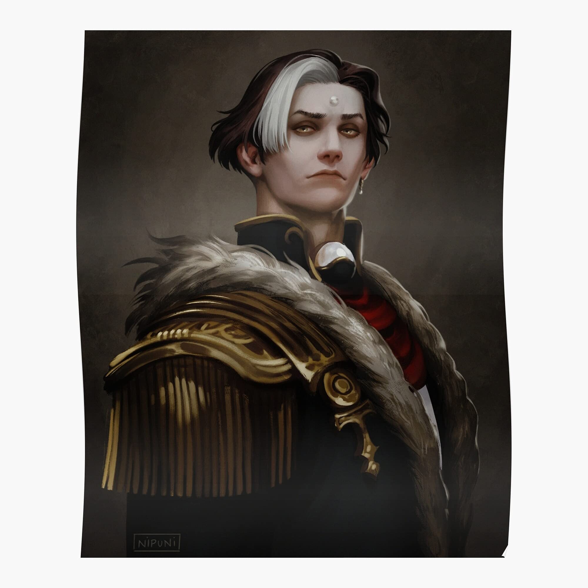 Buy Ffxiv XIV Fantasy Portrait Emperor Solus Selch Ascian Zos Emet ...