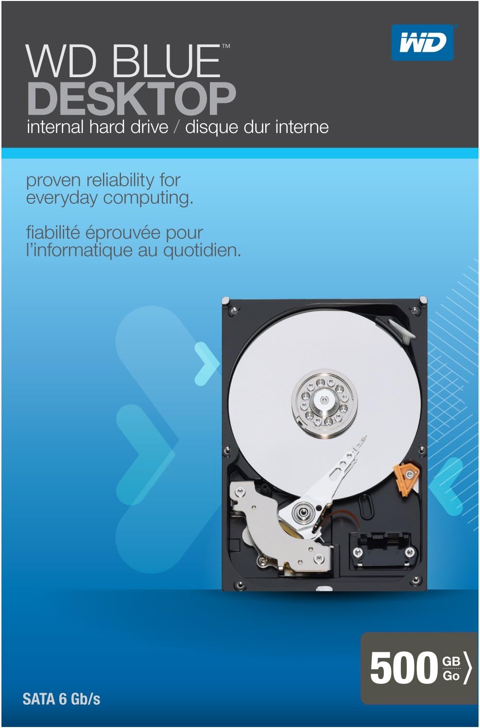 Amazon.com: WD Blue Desktop 500GB SATA 3.0 GB/s 7200 RPM 16MB cache 3.5 ...