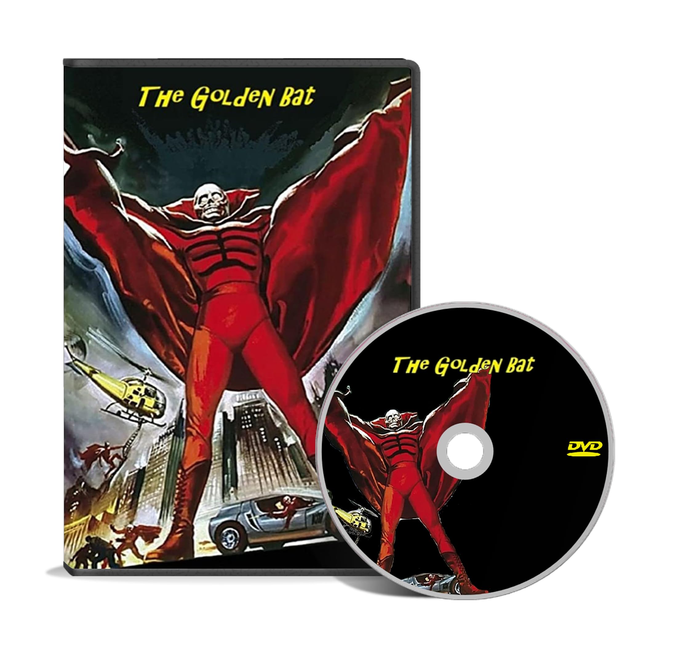 Amazon.com: The Golden Bat (1966) Adventure, Action, Sci-Fi DVD ...