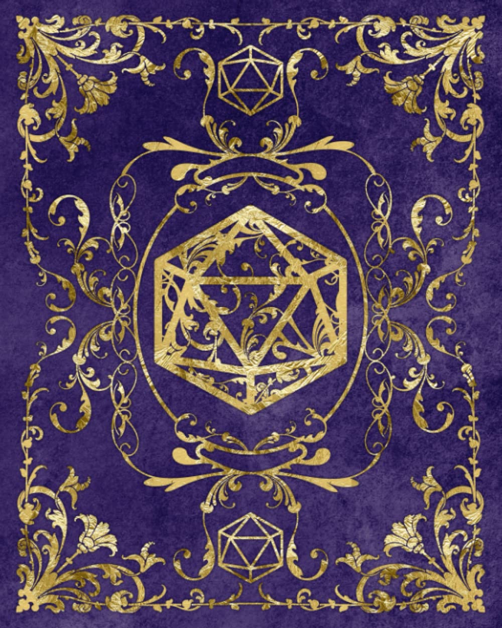 RPG Character Journal: DnD 5e Character Journal | Dark Plum Purple ...