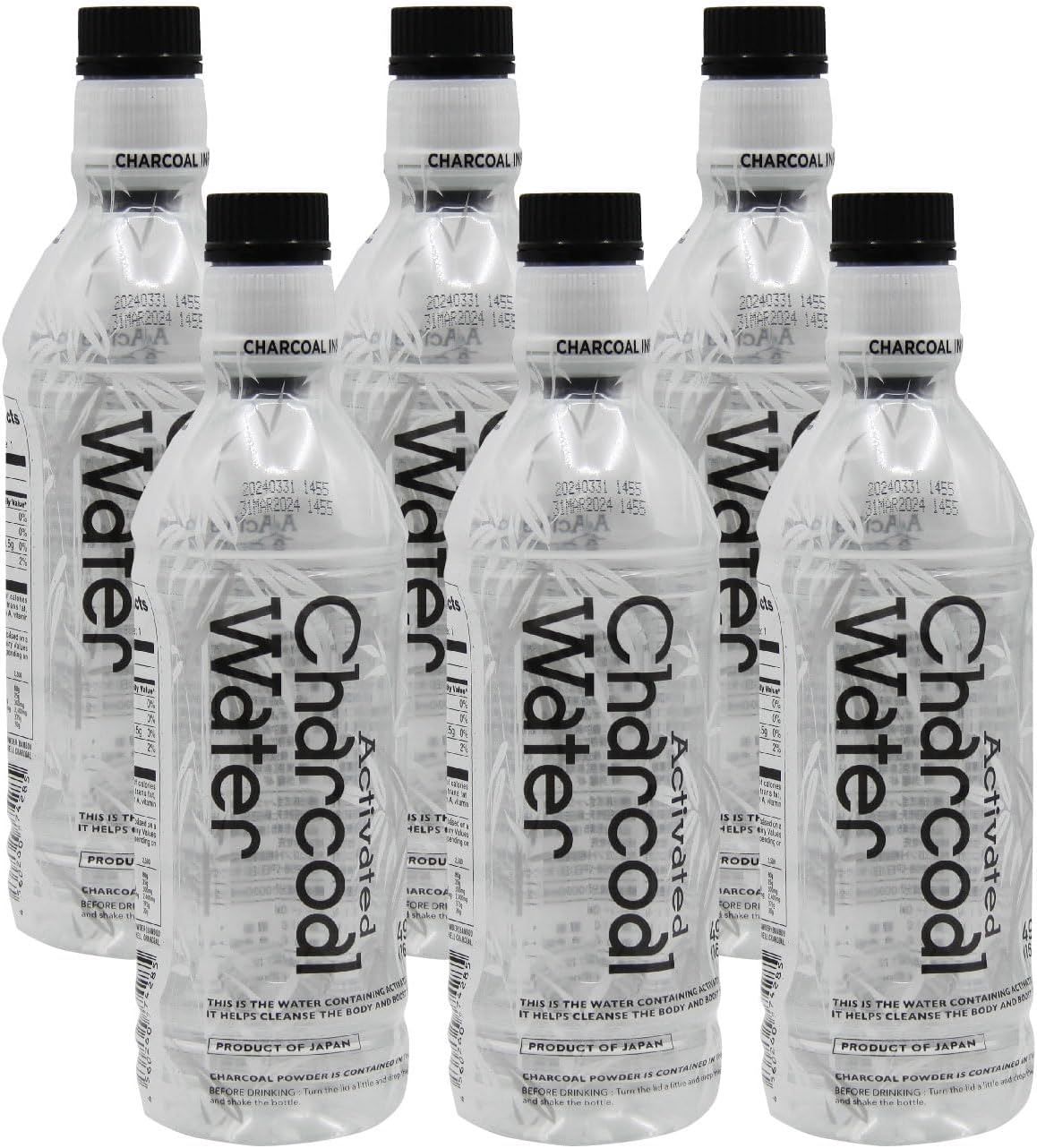 Amazon.co.jp: 琉球フロント アクティブ チャコールウォーター 490ml×6本セット : 食品・飲料・お酒