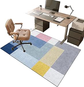 Amazon.co.jp: Office Chair Mat 100 x 140cm Game Mat - Desk Chair Mat ...