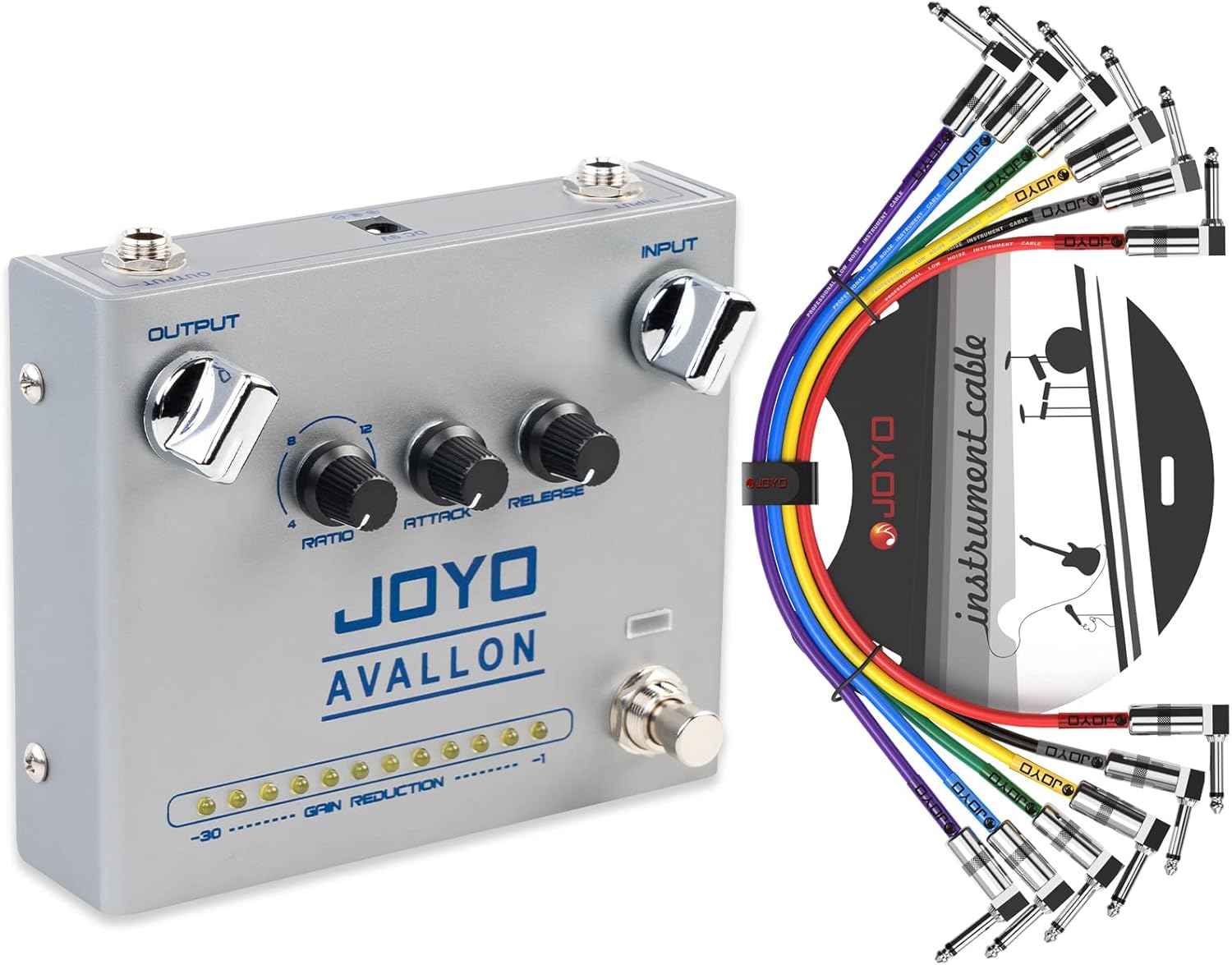 Amazon.com: JOYO R-19 Compressor Effect Pedal and CM-05 6 Pack ...