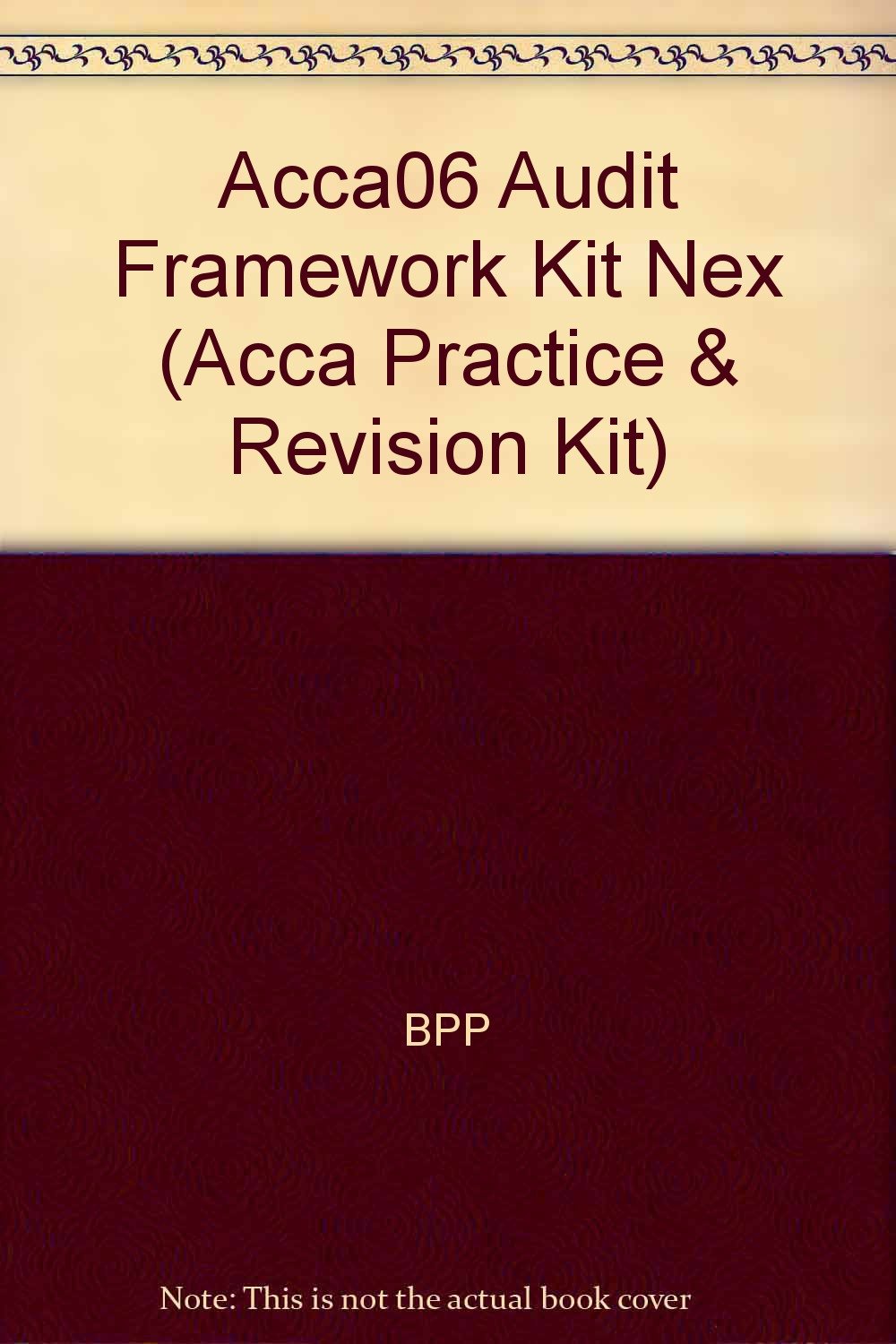 Acca Paper 6 - Certificate: the Audit Framework: unknown author ...