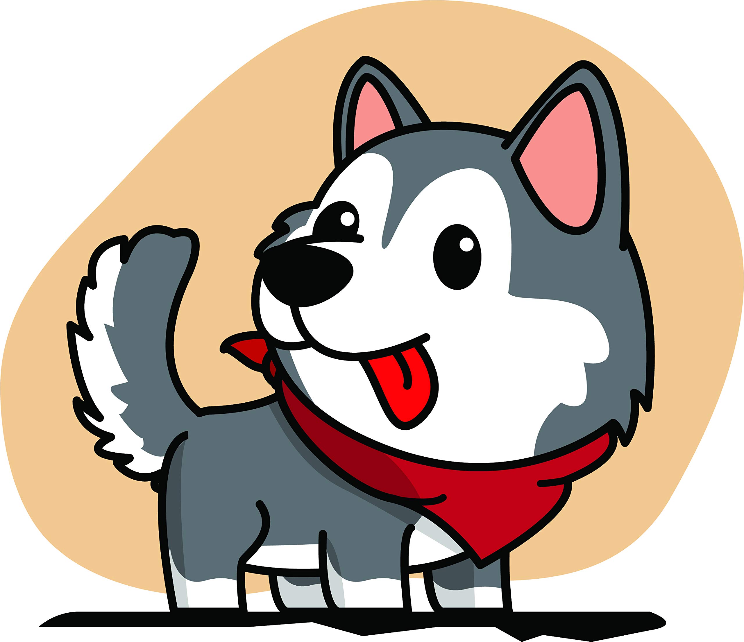 Husky Cartoon