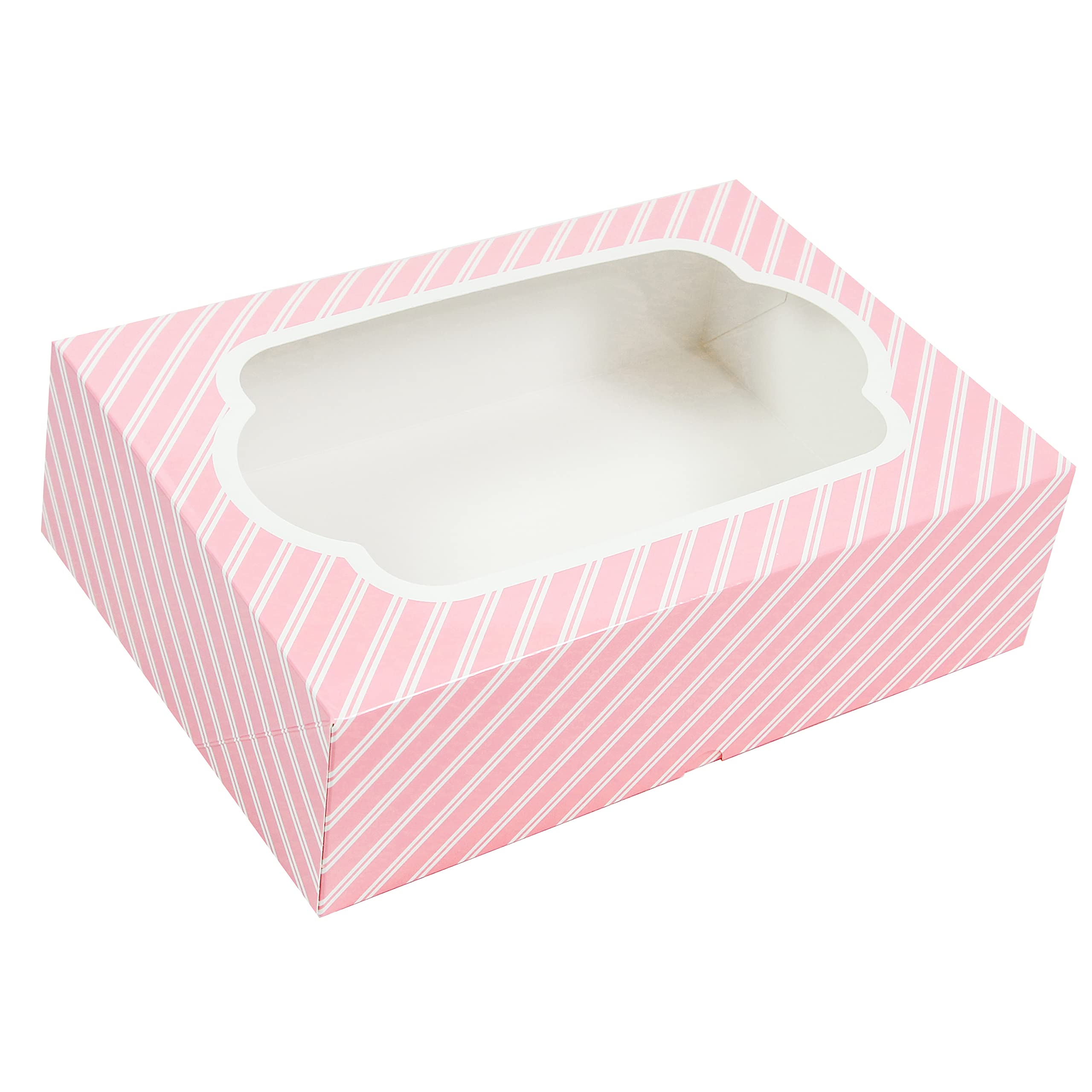 Snapklik.com : Global Sugar Art Auto-Popup Extra Deep Quarter Sheet Cake Box