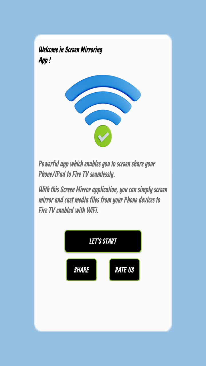 Screen Mirroring For Fire TV- Miracast & Wireless Display & Cast to TV ...