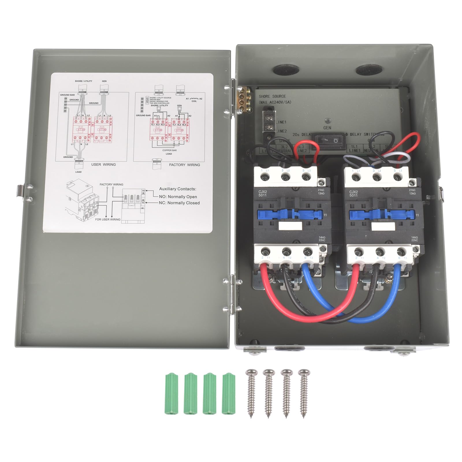 Automatic Transfer Switch For Motorhome WFCO T57 50 Amp RV Trailer