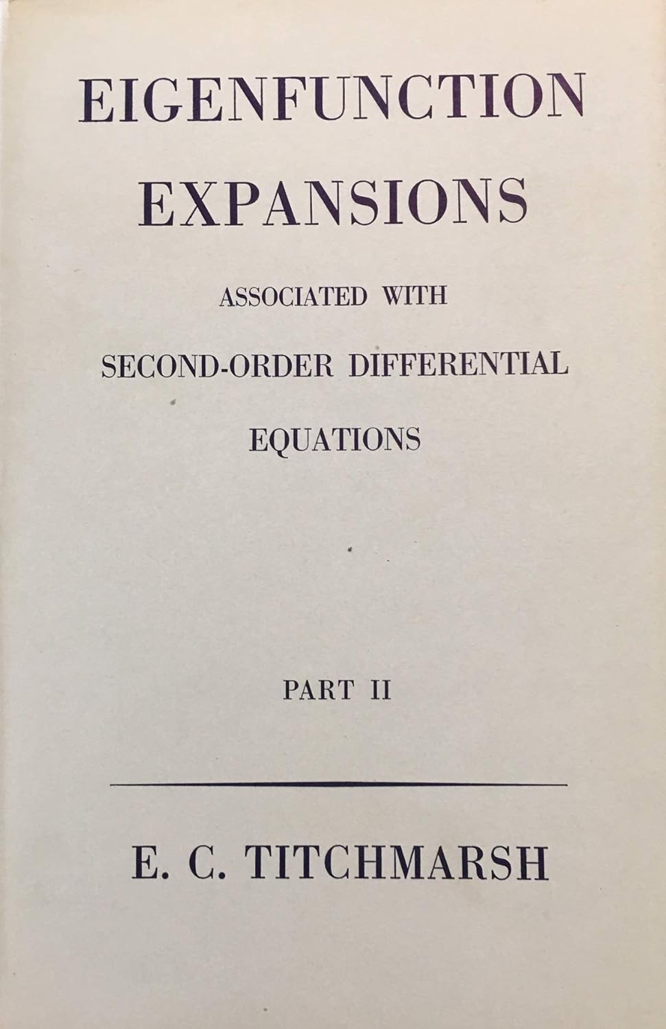 Eigenfunction Expansions Associated with Second-order Differential ...