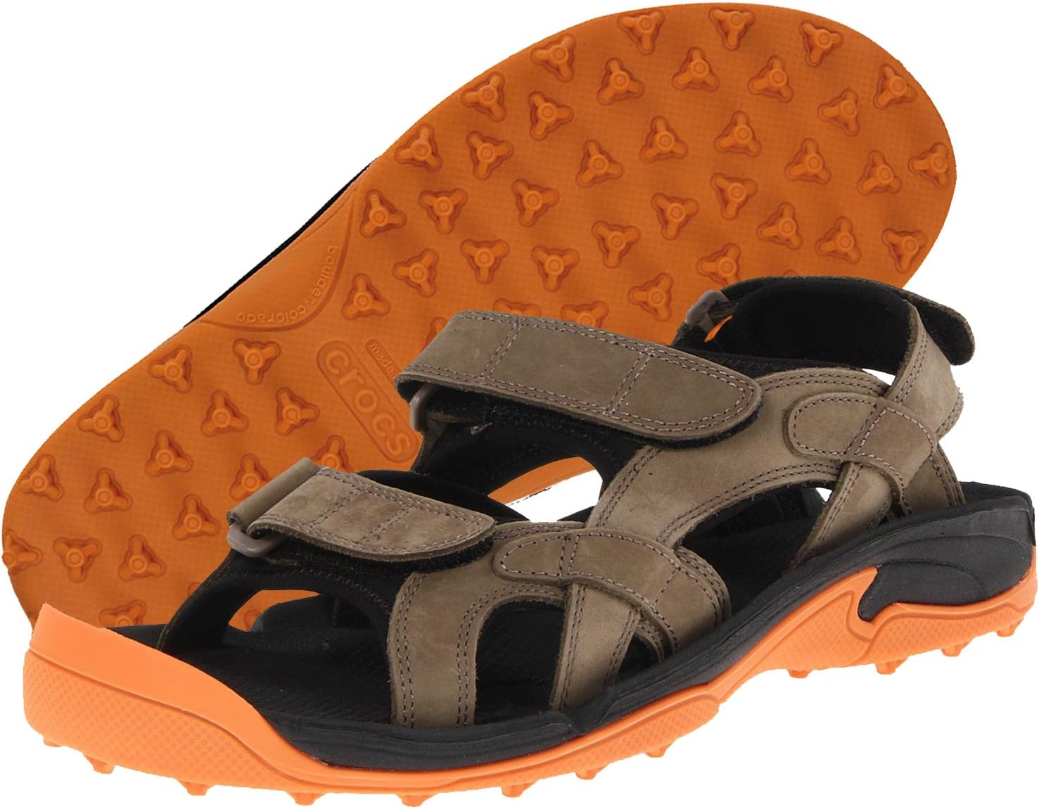 Amazon.com | crocs Men's XTG LoPro Golf Sandal | Sport Sandals & Slides