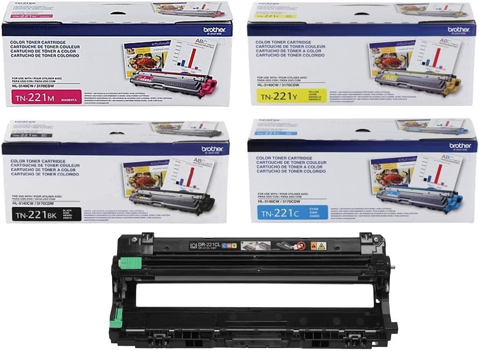 Amazon.com: Brother TN750 (TN-750) High Yield Black Toner Cartridge and ...