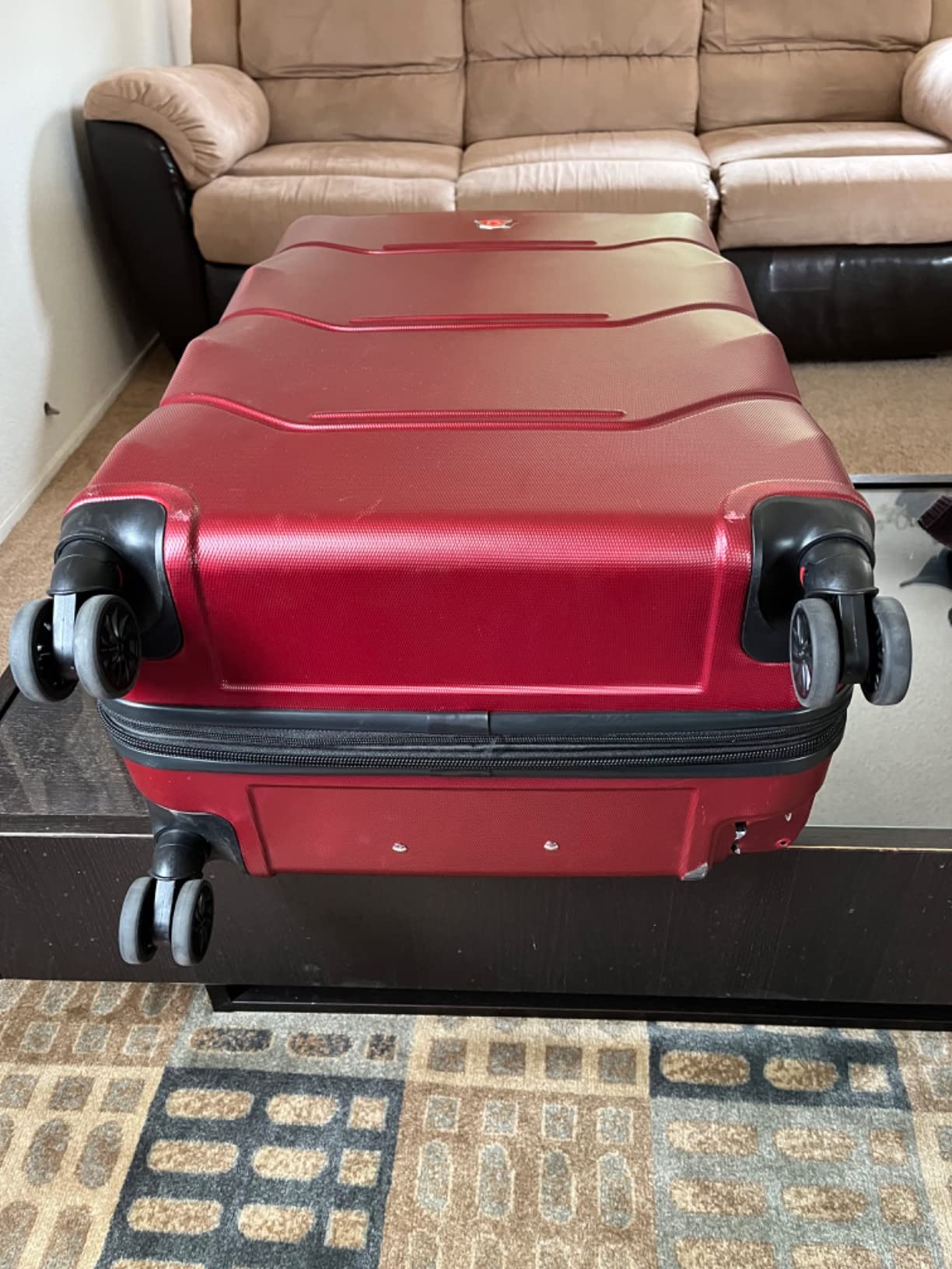 $33/mo - Finance DUKAP Zonix Hardside Luggage Set with Spinner Wheel ...