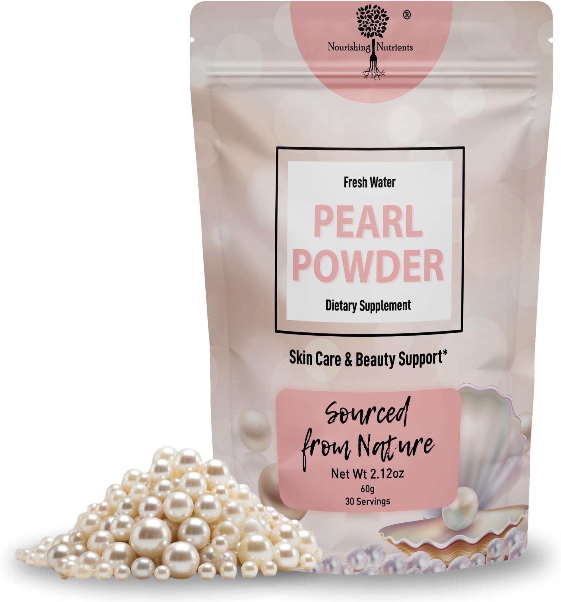 Amazon.com: Linden Minerals Pearl Powder Supplement 500mg, 120 Capsules ...