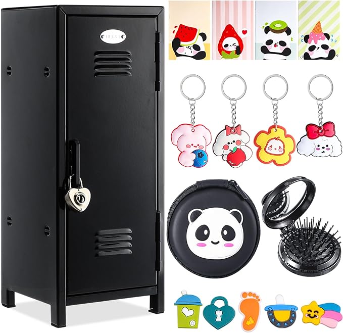 Amazon.com: Vercraft 12 Pcs Christmas Mini Locker 10.8 Inch Miniature ...