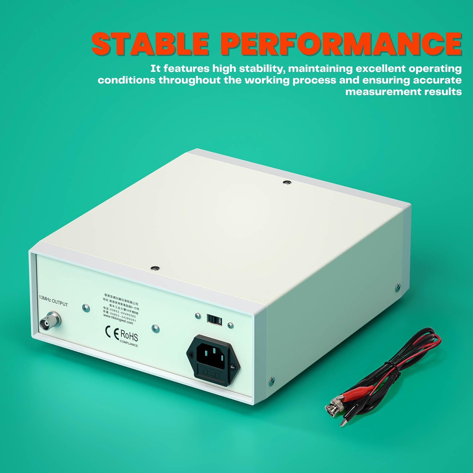 Snapklik.com : High Precision Frequency Counter, 10HZ-2.7GHZ High ...