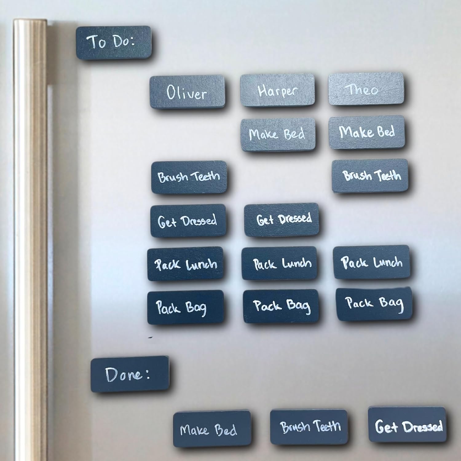 Amazon.com: Modern Chalkboard Chores Magnet Set - Versatile ...