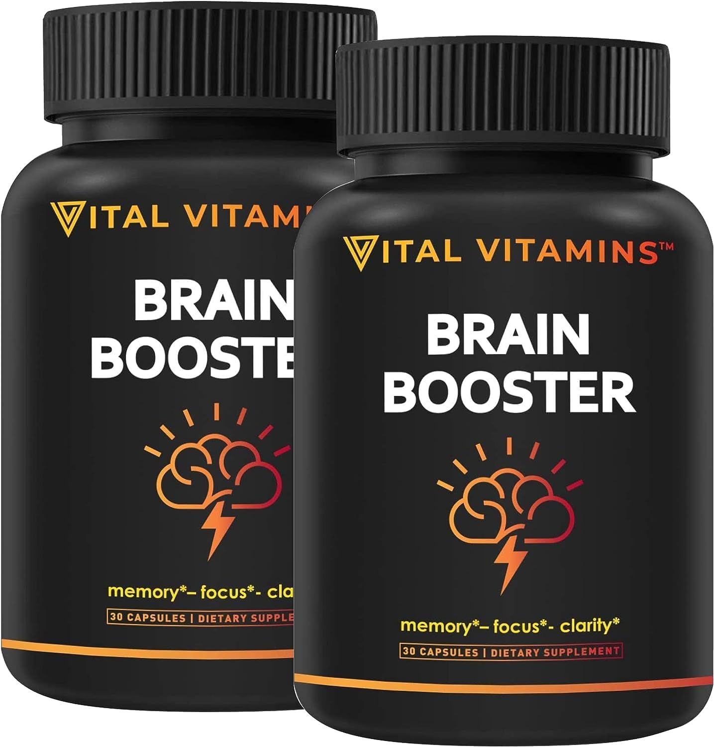 Amazon.com: Vital Vitamins Brain Supplements for Memory and Focus (2 ...