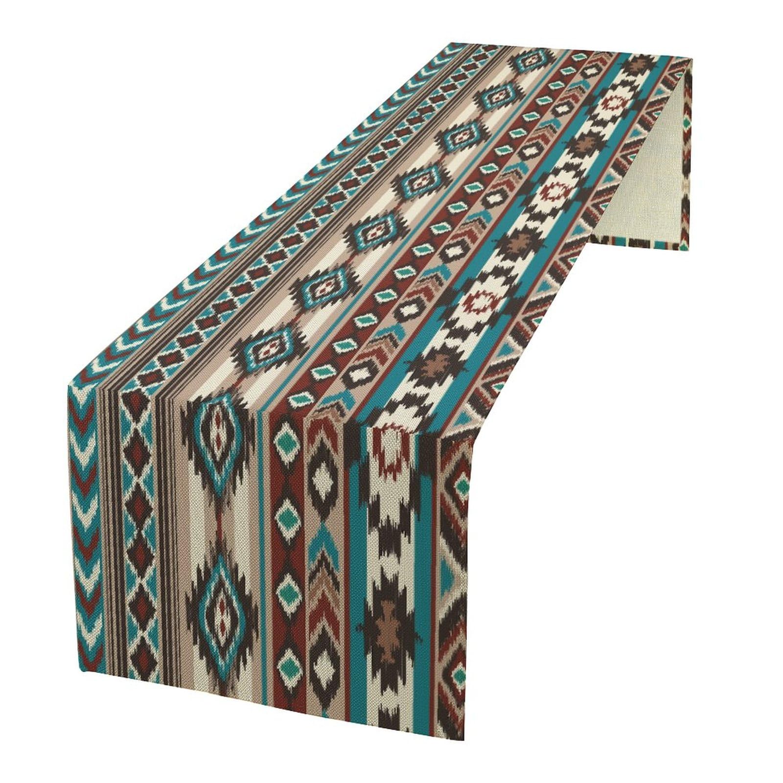 Amazon.com: Southwestern Pattern Table Runner,Boho Vintage Style Native ...