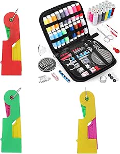 Amazon.com: "Upgrade Sewing Kit with Automatic Needle Threaders for ...