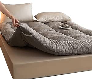 Amazon.com - RYAZOZA King Futon Mattress Foam Mattress Topper, Winter ...