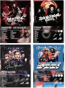 Amazon.com: Tokio Poster Hote Album Zimmer 483 – Live In Europe Room ...