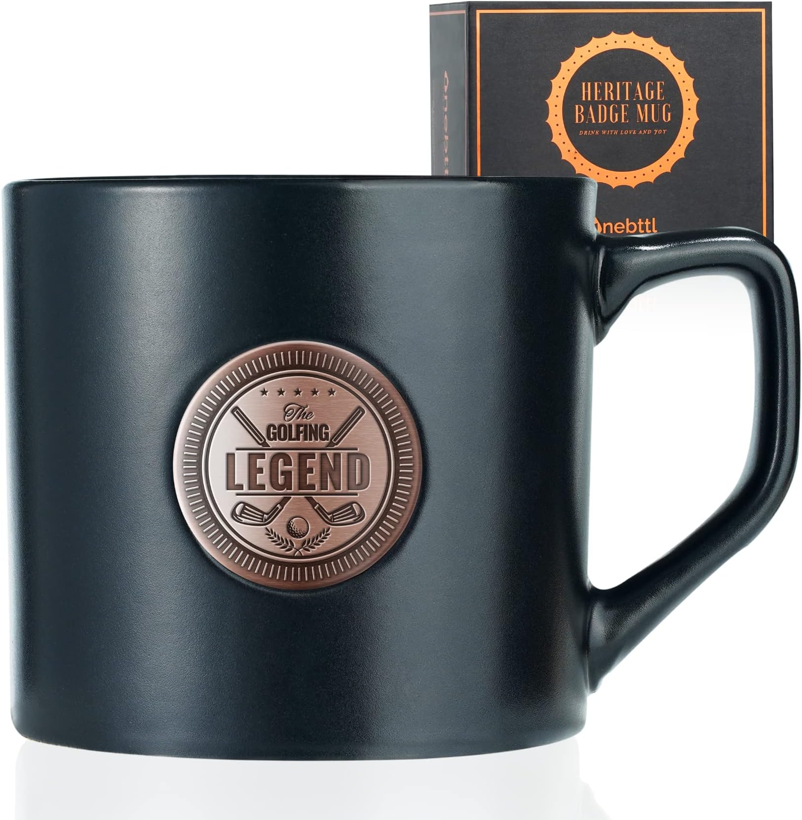 Amazon.com: White 15 Oz Golf Ball Coffee Mug Great Gift for Our ...