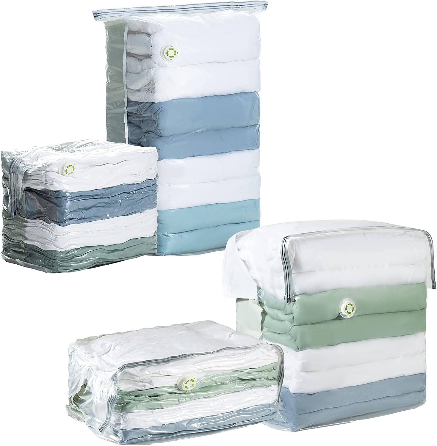 Amazon.com: TAILI Cube Vacuum Storage Bags Jumbo 8 Pack and Super Jumbo ...