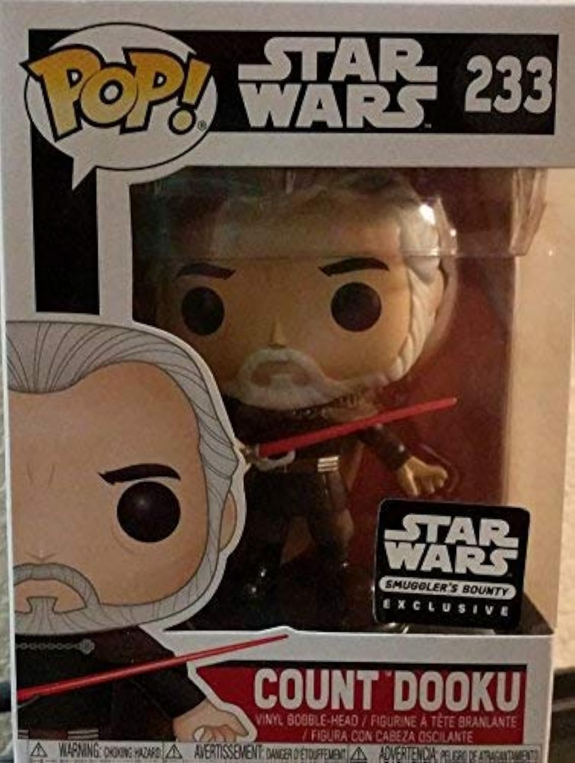 Amazon.com: Funko Pop! Star Wars Smuggler's Bounty Exclusive Count ...