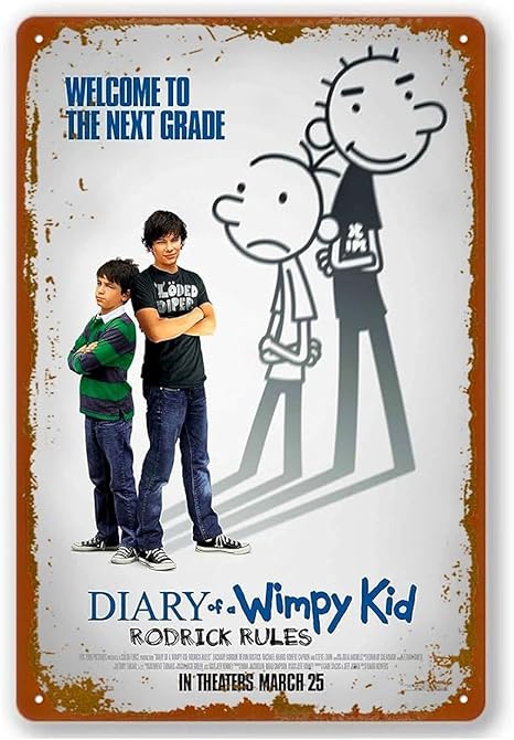 Amazon.com: Diary of a Wimpy Kid: Rodrick Rules Welcome to the next ...