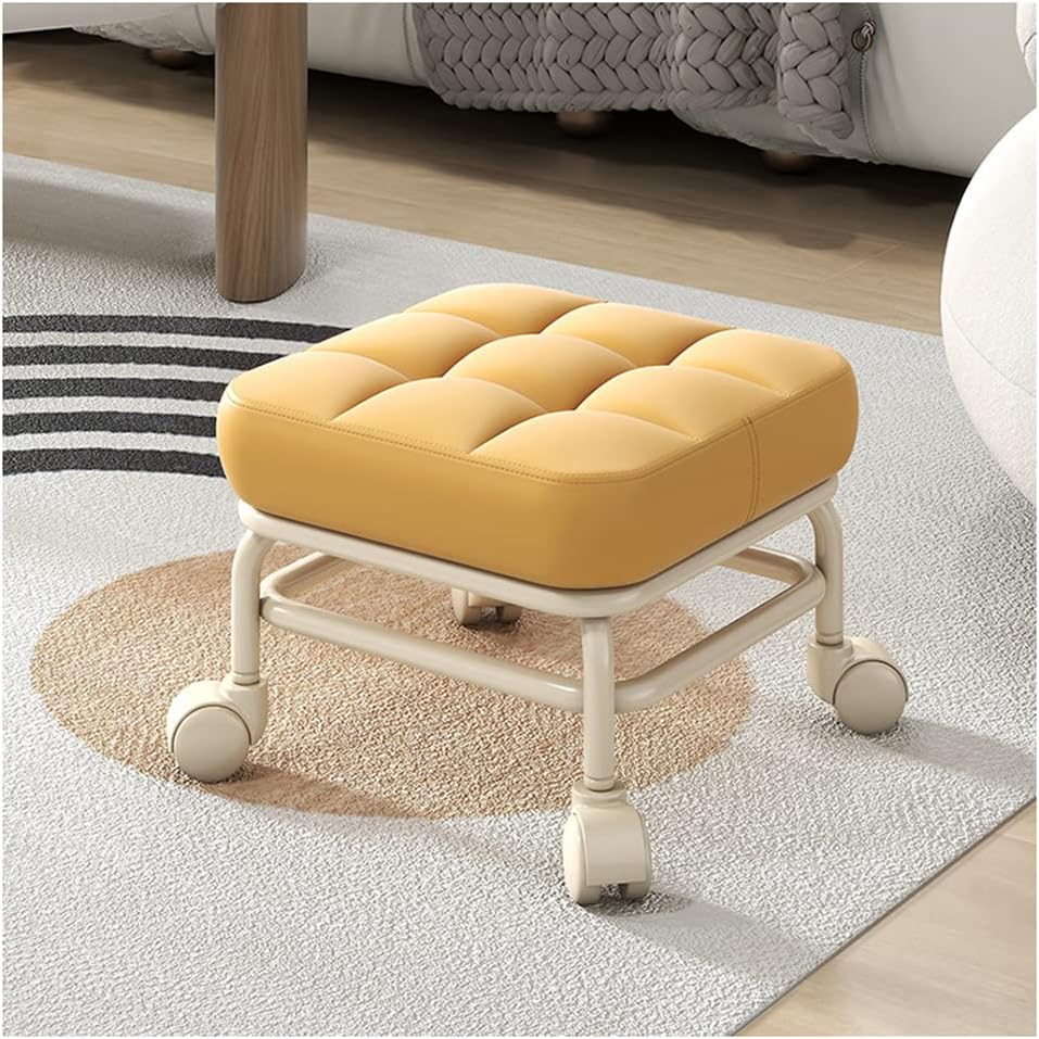 Amazon.com: RJZHJYD Square Rolling Stool,Hydraulic Saddle Stool with ...