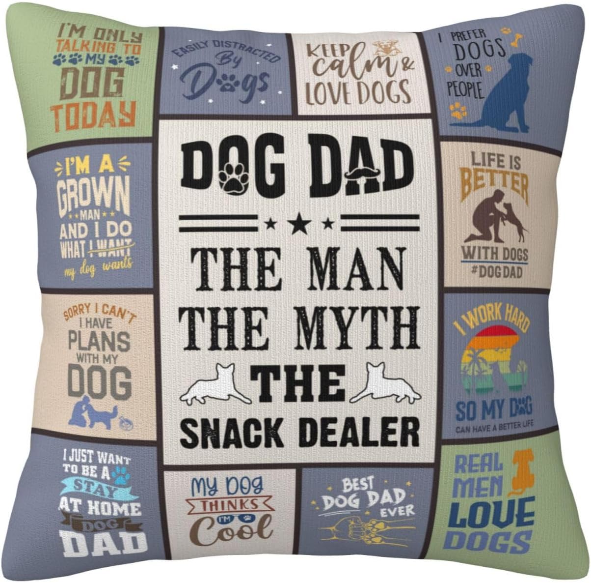 Amazon.com: Skizbcw Dog Dad Gift, Dog Dad Gifts for Men, Dog Themed ...