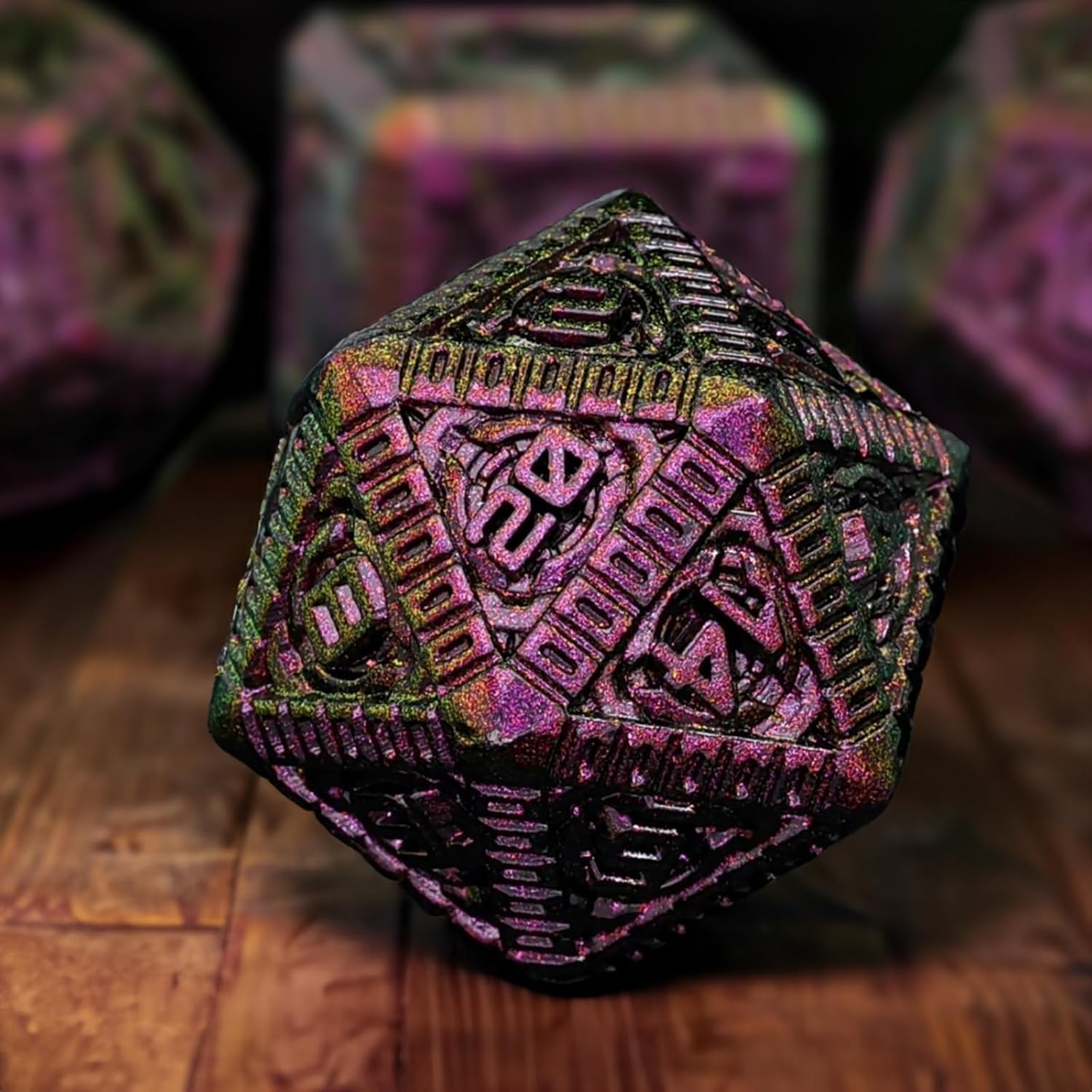 Amazon.com: JOYLORD Mechanical DND Dice Set - Spaceship Core Design for ...