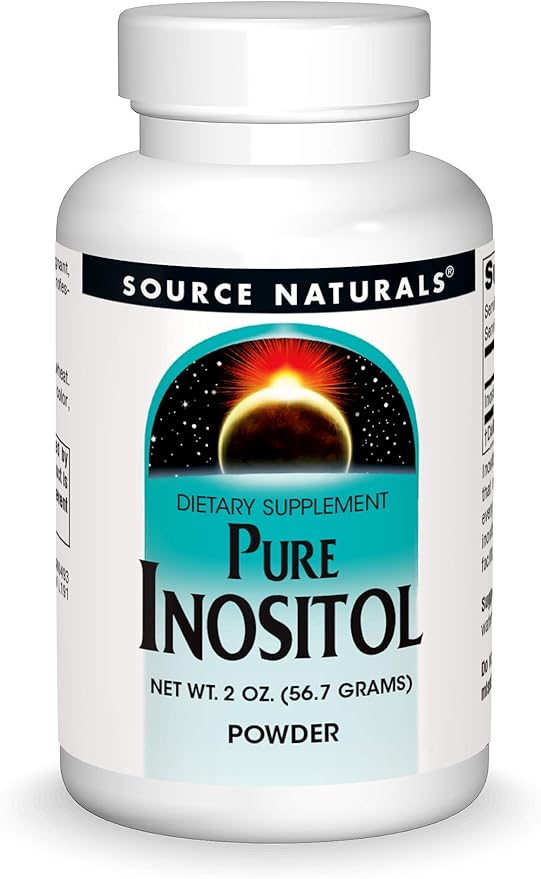 Amazon.com: Source Naturals Pure Inositol, Dietary Supplement - 2 oz ...