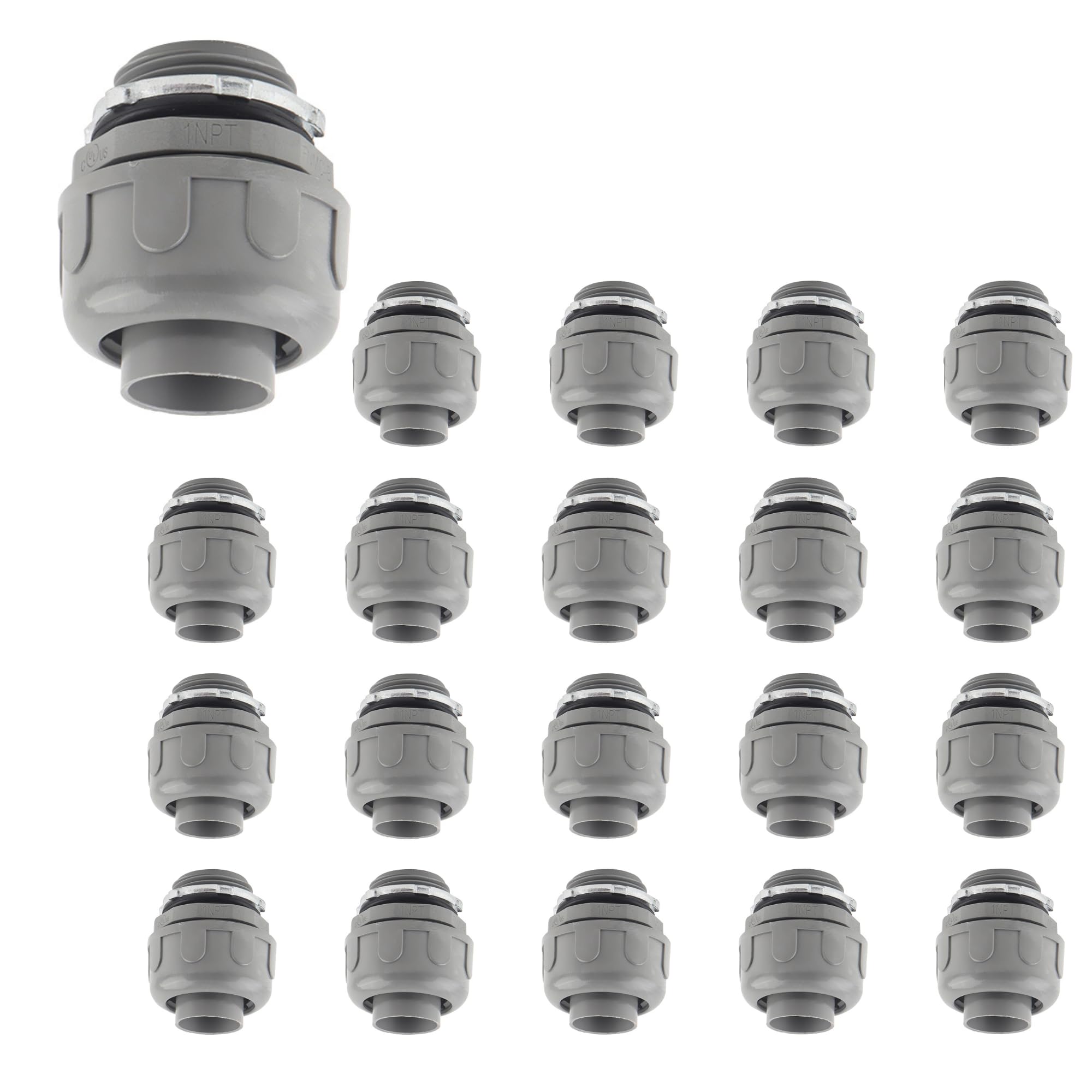 VENTURA ELECTRIC | 1 Inch Non-Metallic Liquid Tight Conduit Connectors ...