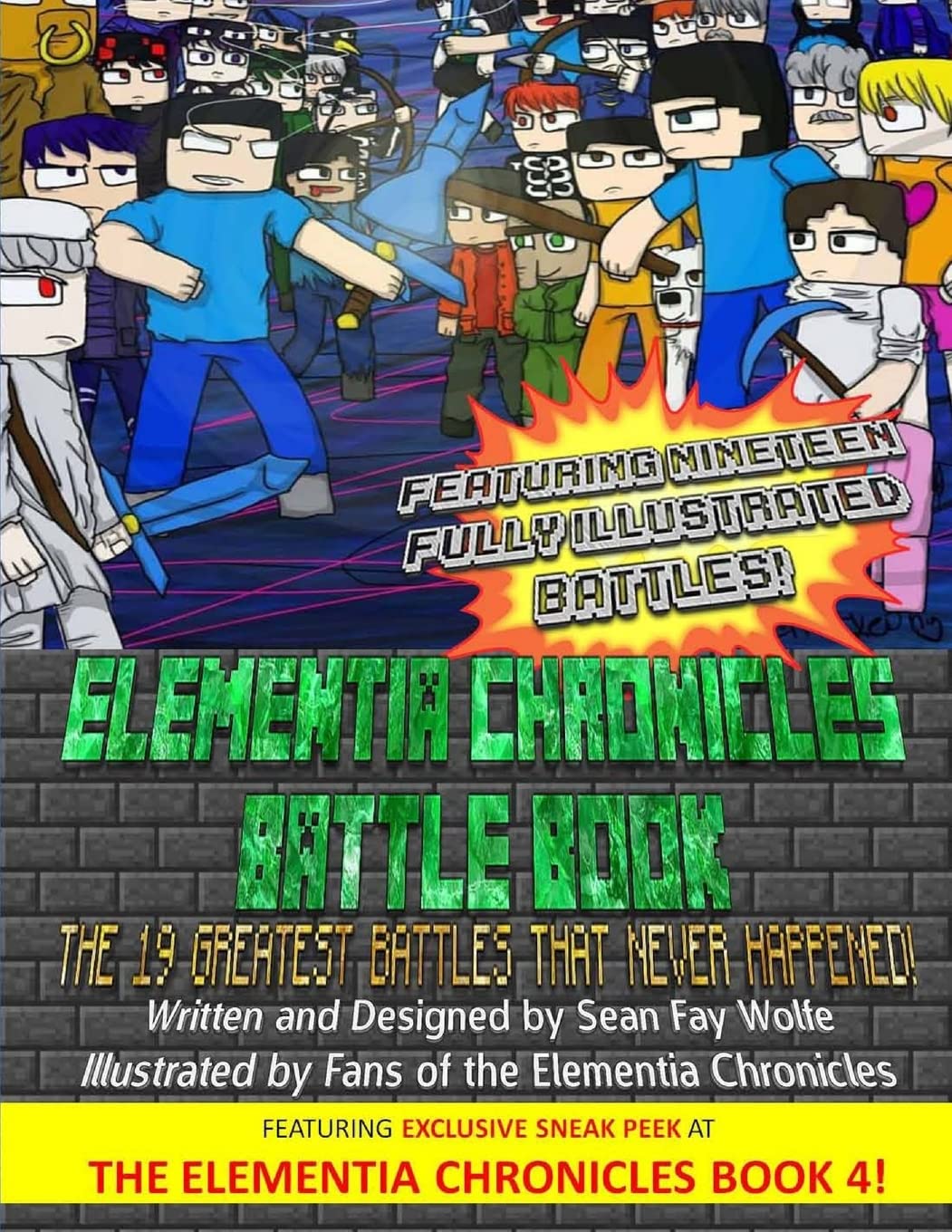 The Elementia Chronicles: BATTLE BOOK: The Greatest Battles that Never ...