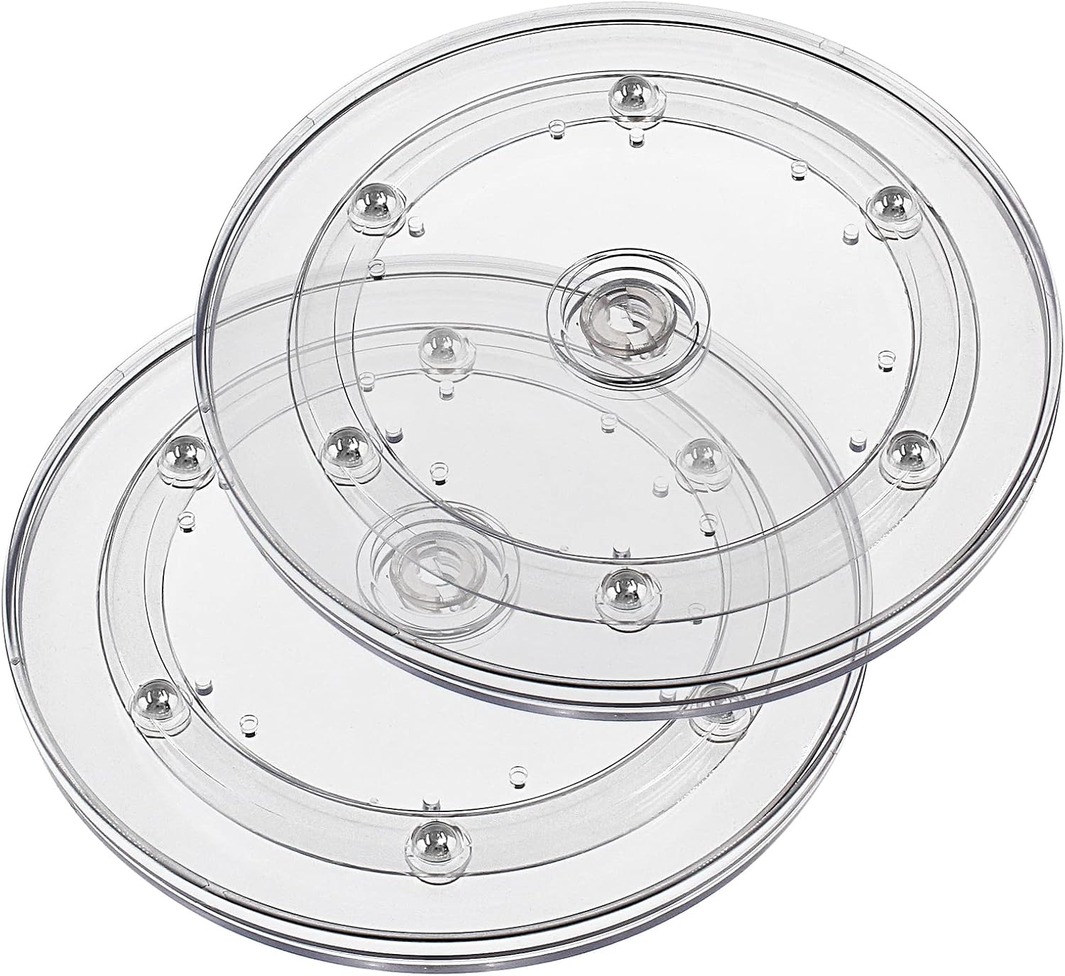 Amazon.com - Jersvims 2Pcs 6 Inch Acrylic Turntable Platter ...