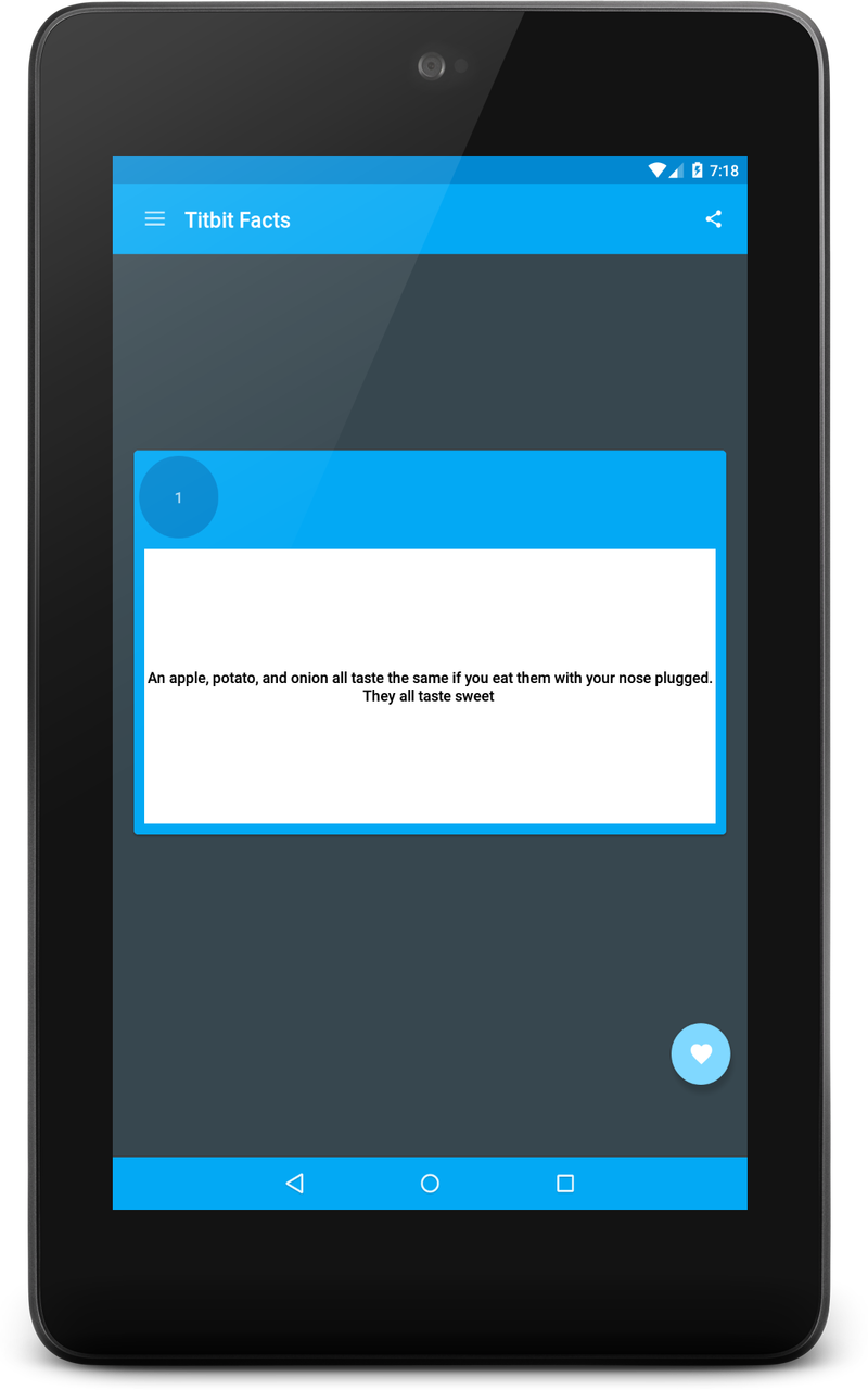 Titbit Facts - App on Amazon Appstore