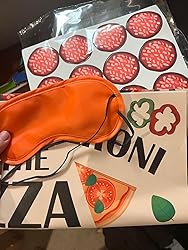 Amazon.com: jkhycf Pizza Party Decorations Pin The Pepperoni on The Pizza Party Game Pin Game ...