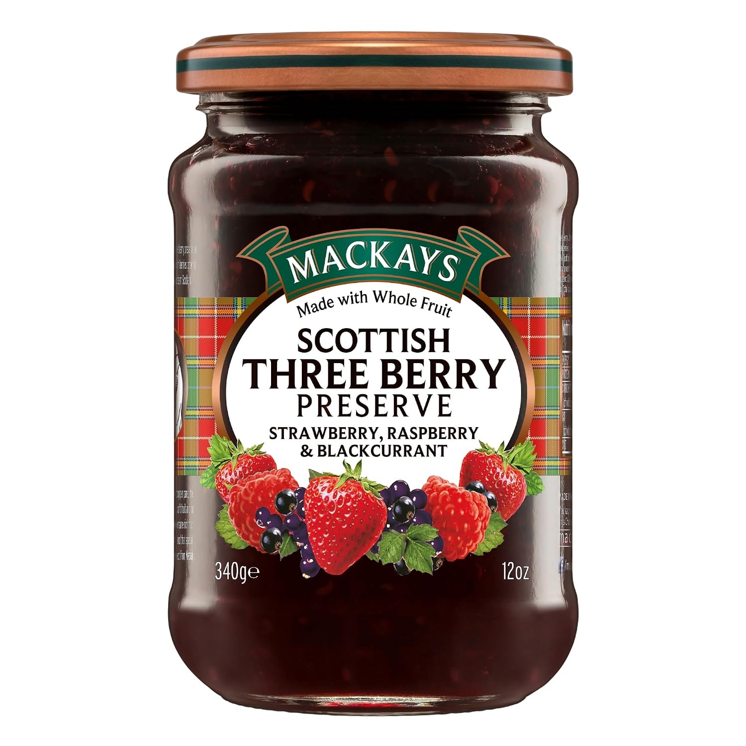 Mackays Scottish Three Berry Preserve Jam 340 gm | Imported from ...