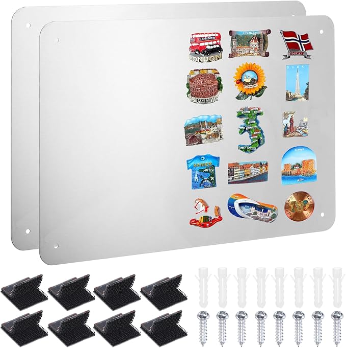 Amazon.com : PATIKIL 11x17 Magnetic Board, 2pcs Magnet Board Magnetic ...