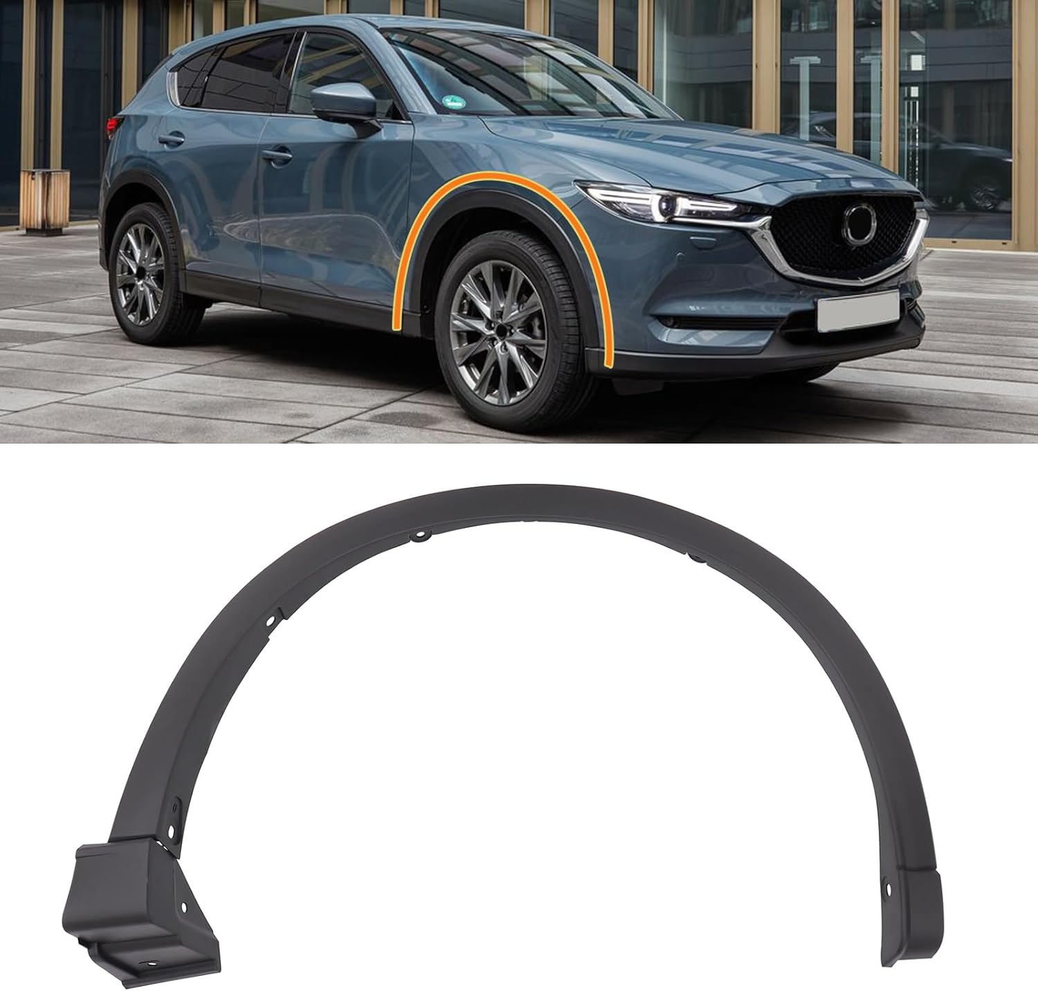 Amazon.com: KaiWell Wheel Molding Trim Fit for Mazda CX-5 2017 2018 ...
