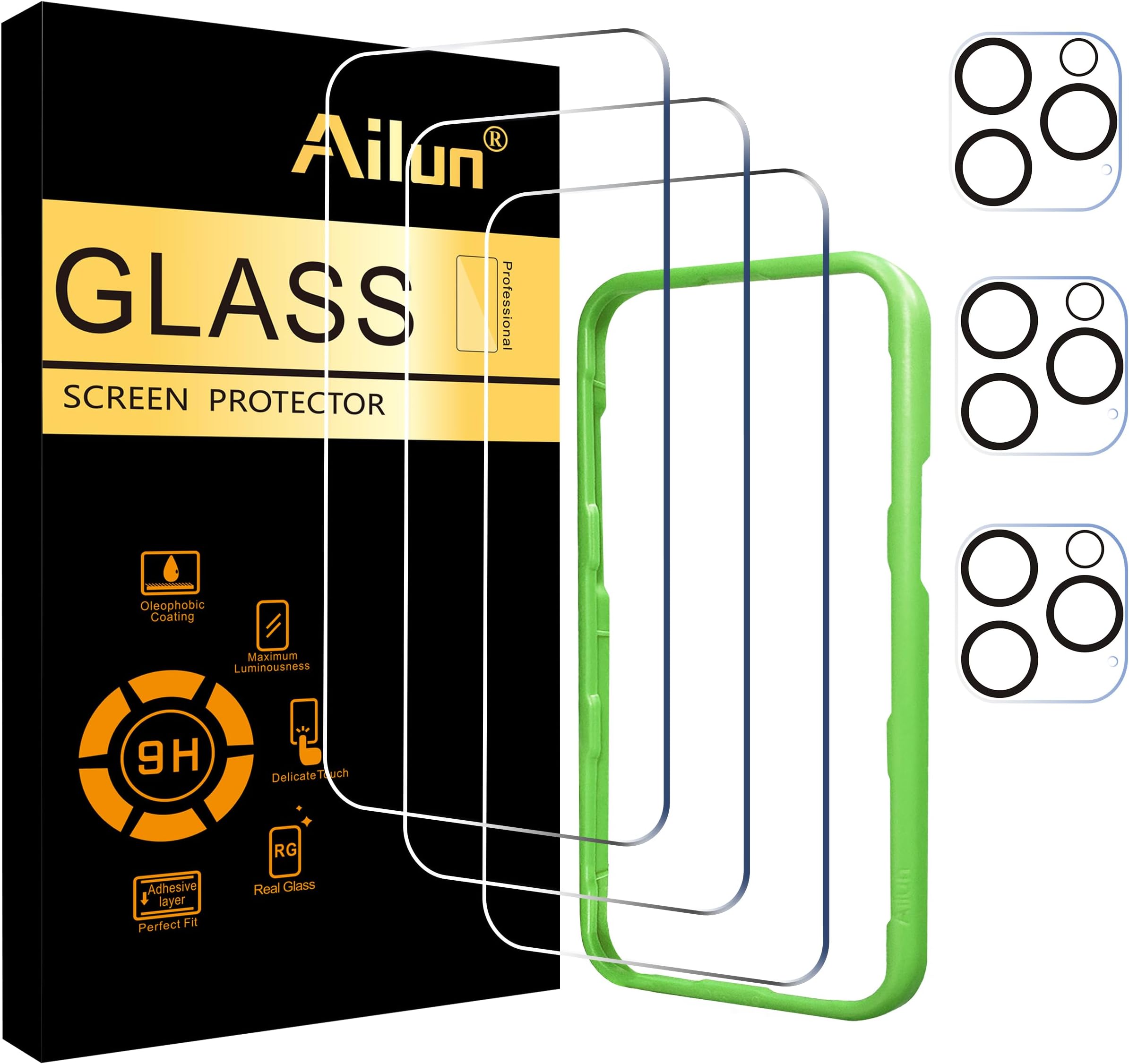Amazon.com: ZAGG Glass Elite Screen Protector for iPhone 16 Pro - 5X ...