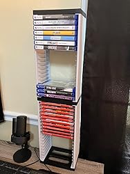Amazon.com: Skywin-Video Game Storage Stand Tower, Video Game Storage ...
