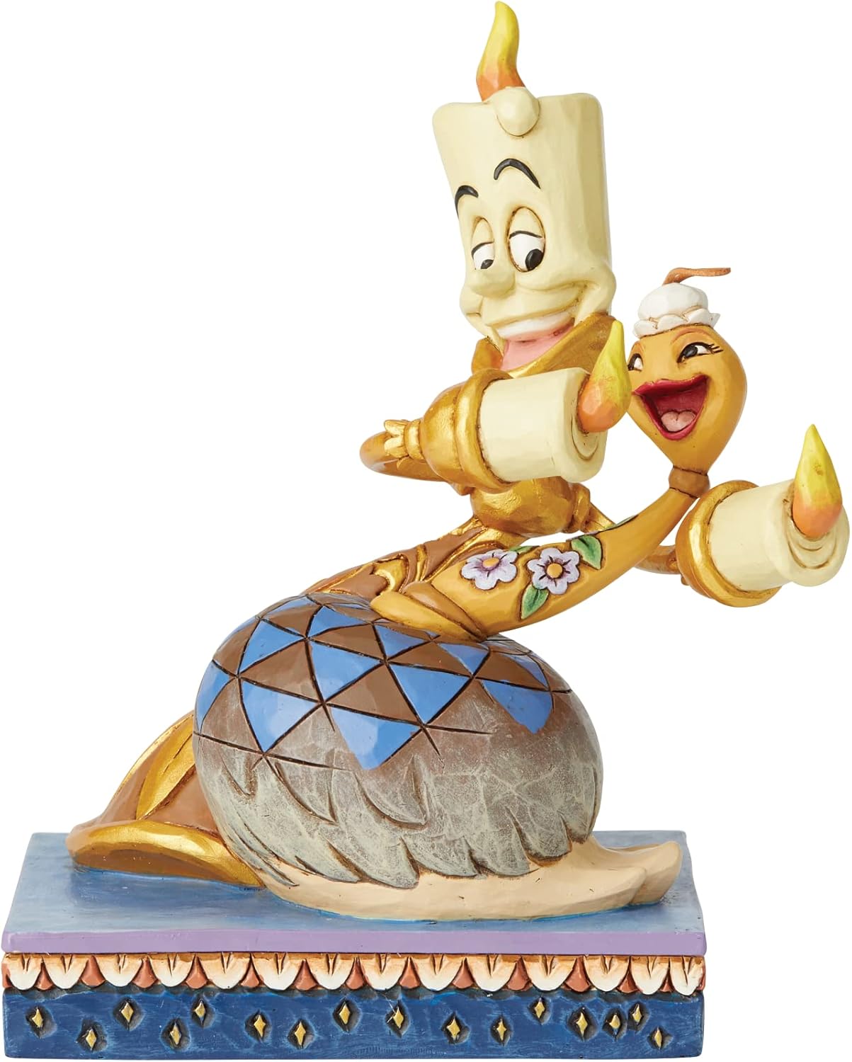Disney Traditions Jim Shore Lumiere And Plumette Figurine Figurine ...