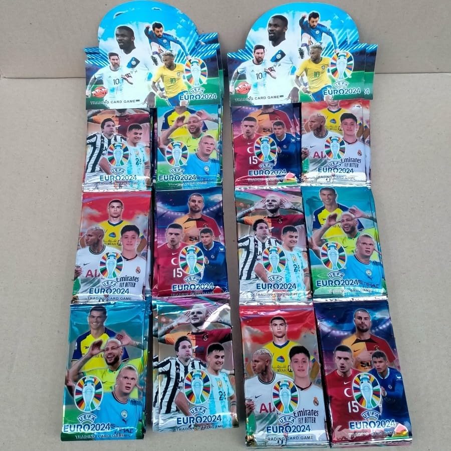 UEFA Euro 2024 Trading Card Game, Football Star Player Playing ...