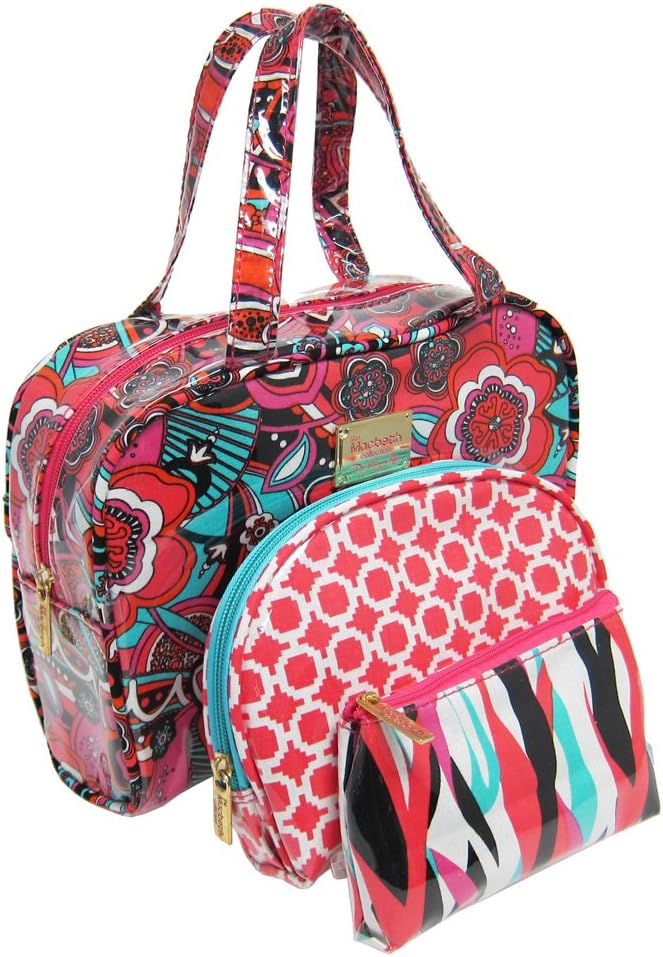 Amazon.com: Macbeth Collection Mix & Match 3-Piece Cosmetic Totes Bag ...