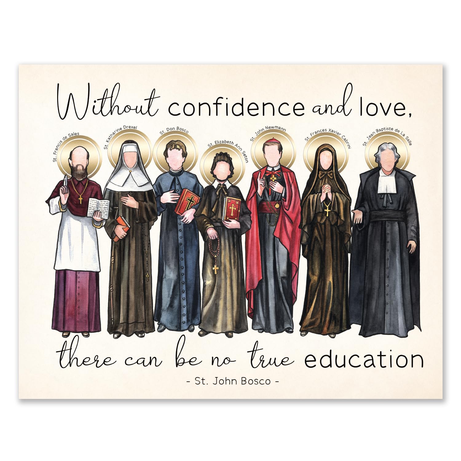 Amazon.com: Teacher Appreciation Gifts - Religious Catholic School Wall ...