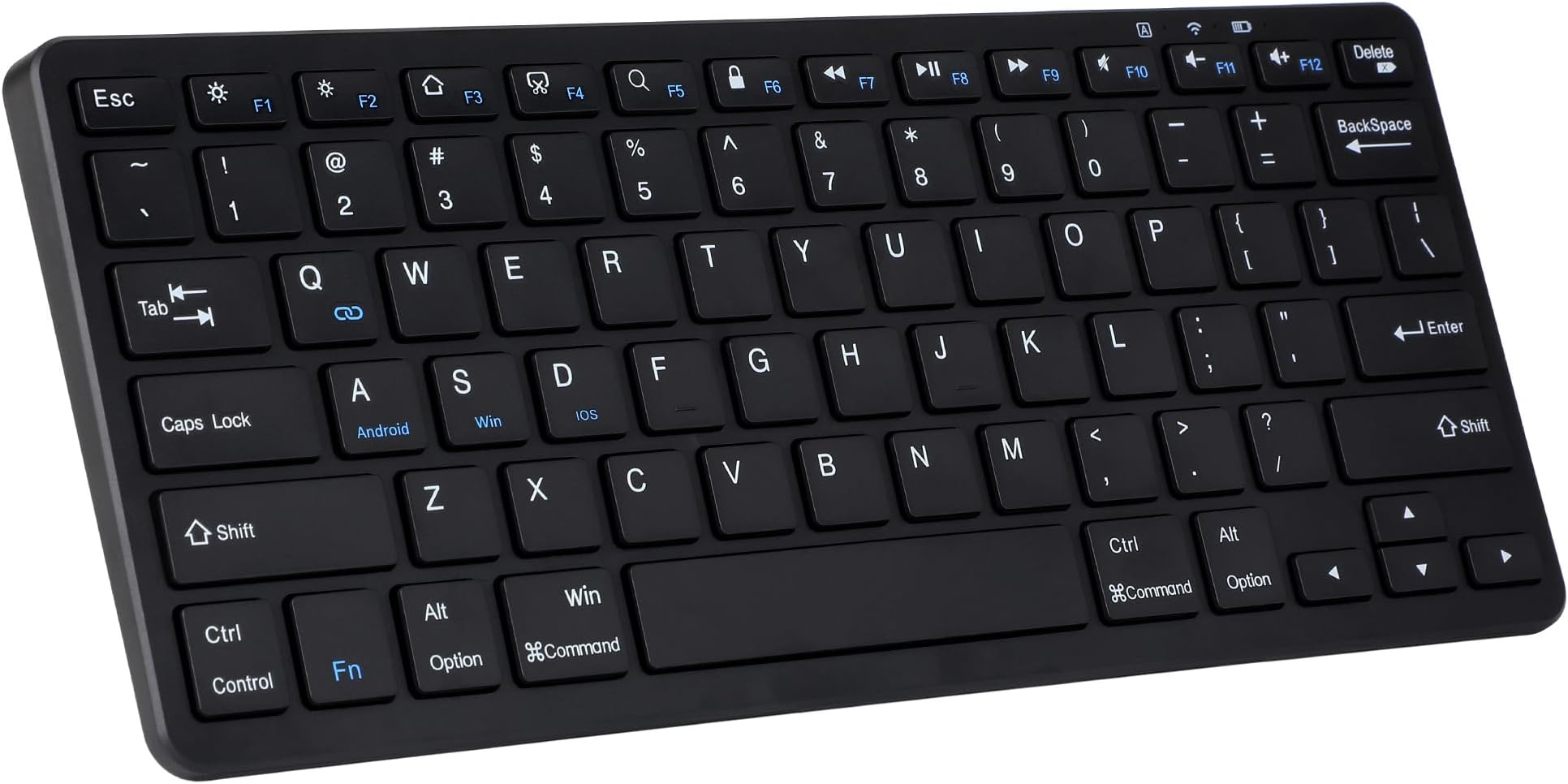 Small Rechargeable Bluetooth Keyboard for iPad 10th 9th Generation Air ...